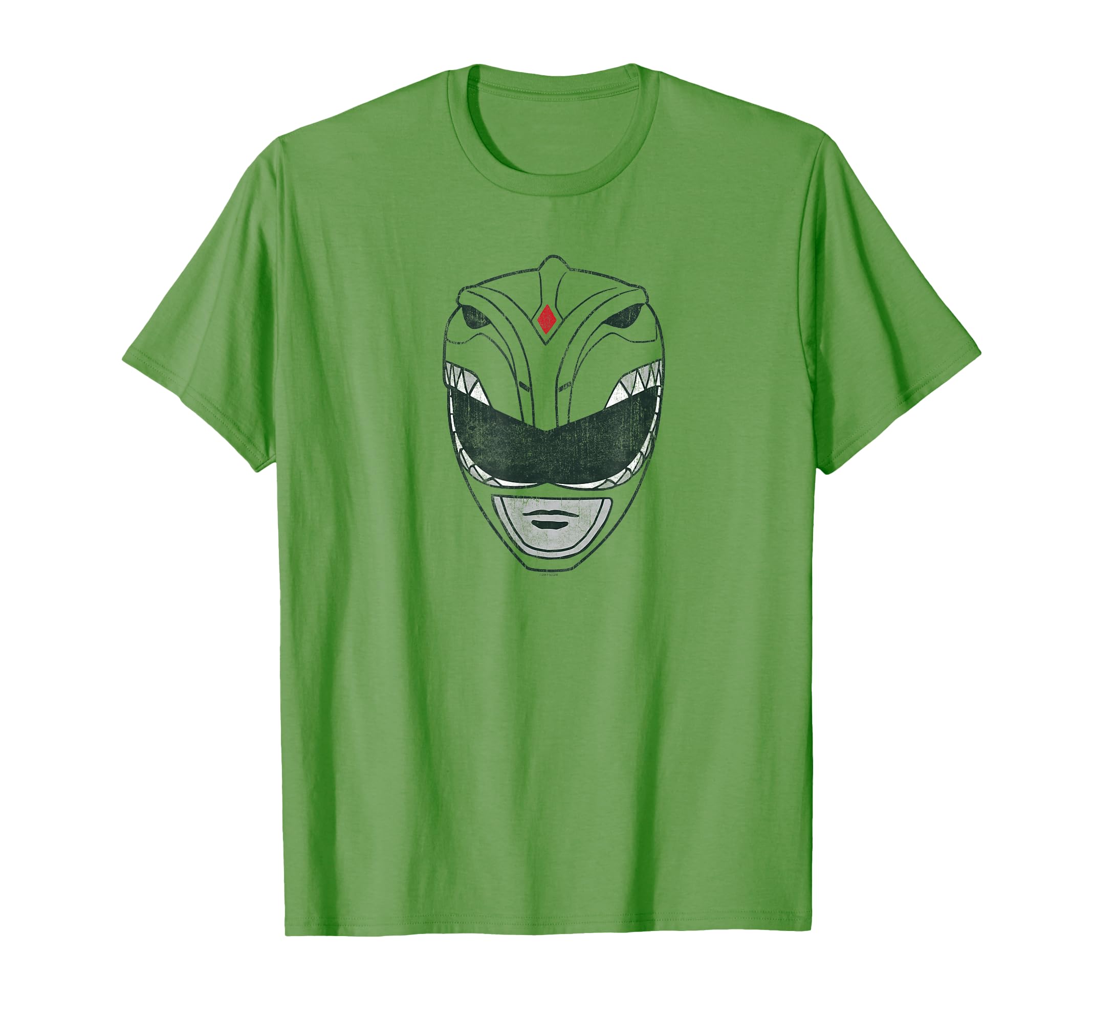 Power Rangers Green Ranger Head T-Shirt : Amazon.fr: Mode