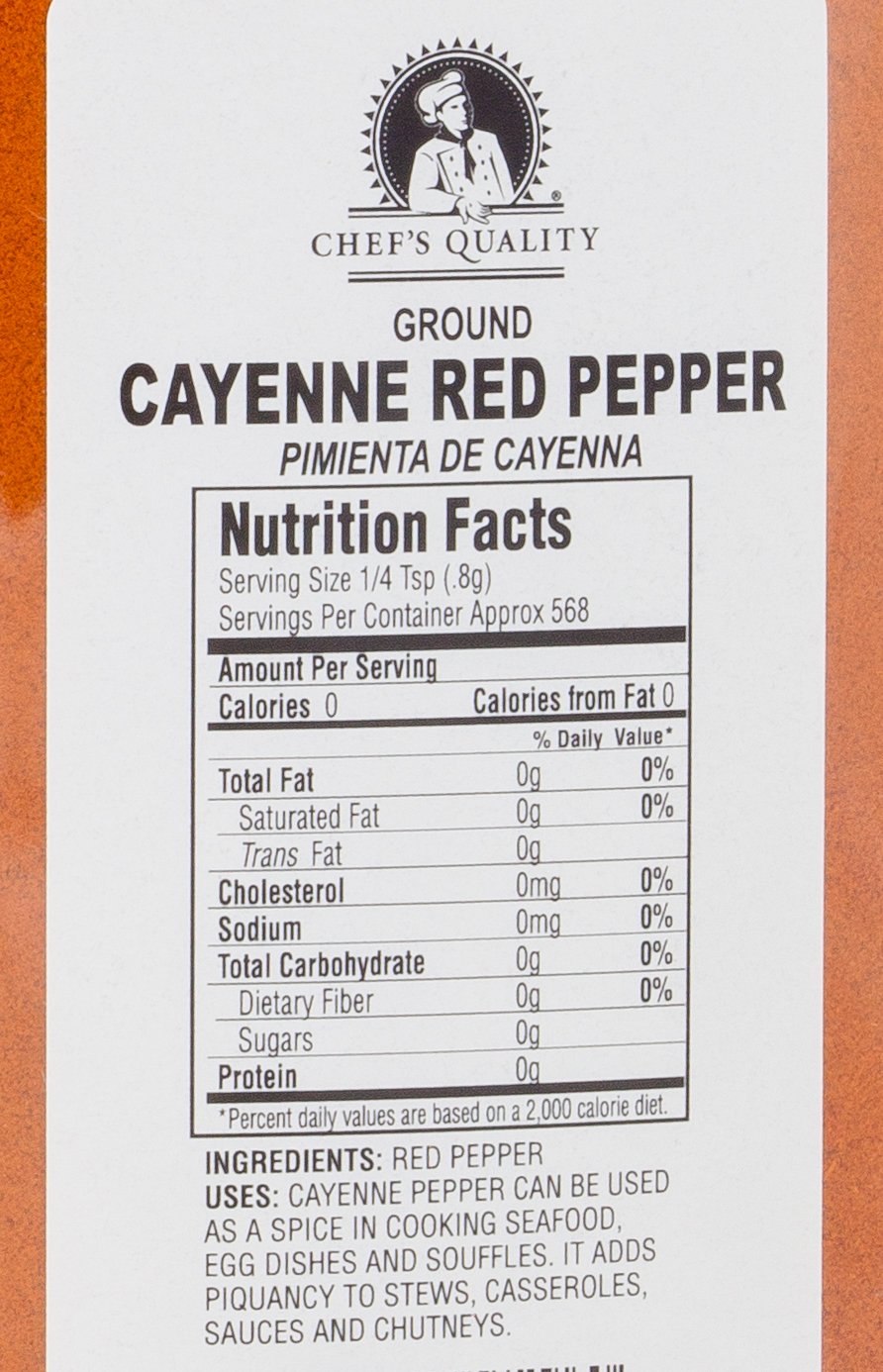 Snapklik.com : Chefs Quality Ground Cayenne Red Pepper Powder