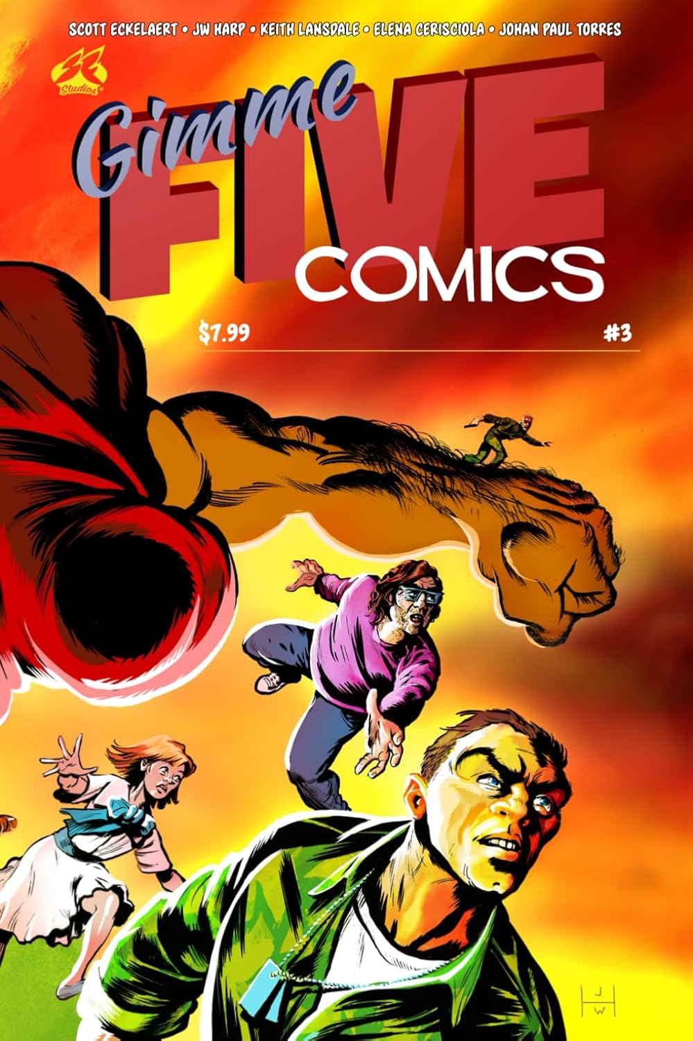 Gimme Five Comics #3: Short attention span comics: Harp, JW, Eckelaert ...