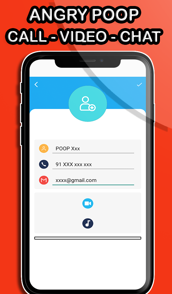 Incoming Call From Angry Poop - Fake Voice & video call and Texting ...