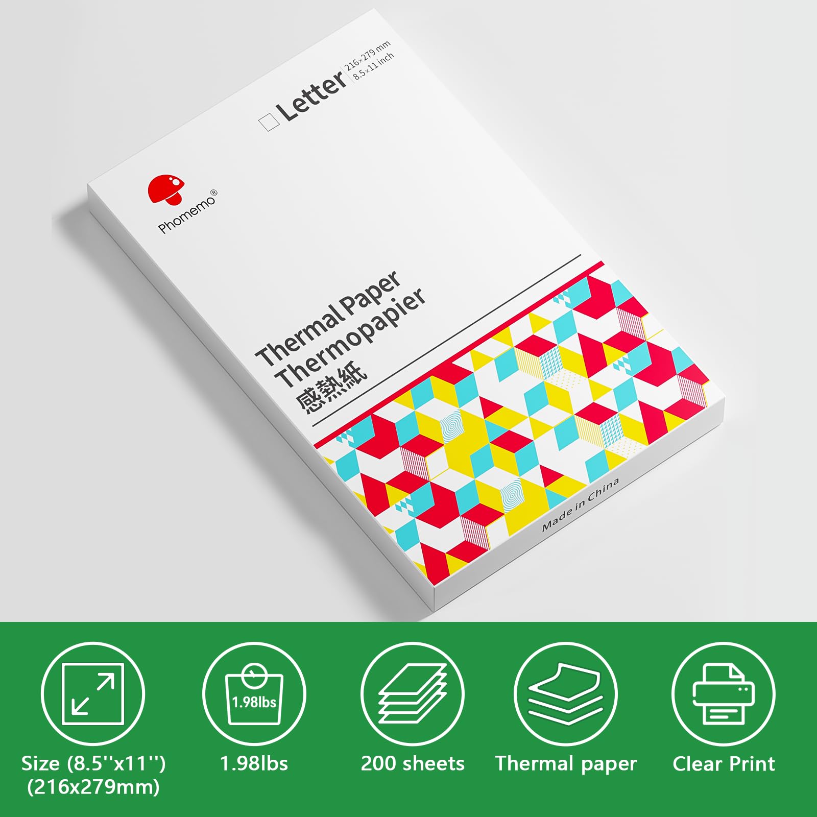 Snapklik.com : Thermal Printer Paper 8.5 X 11 Inch - Betife ...