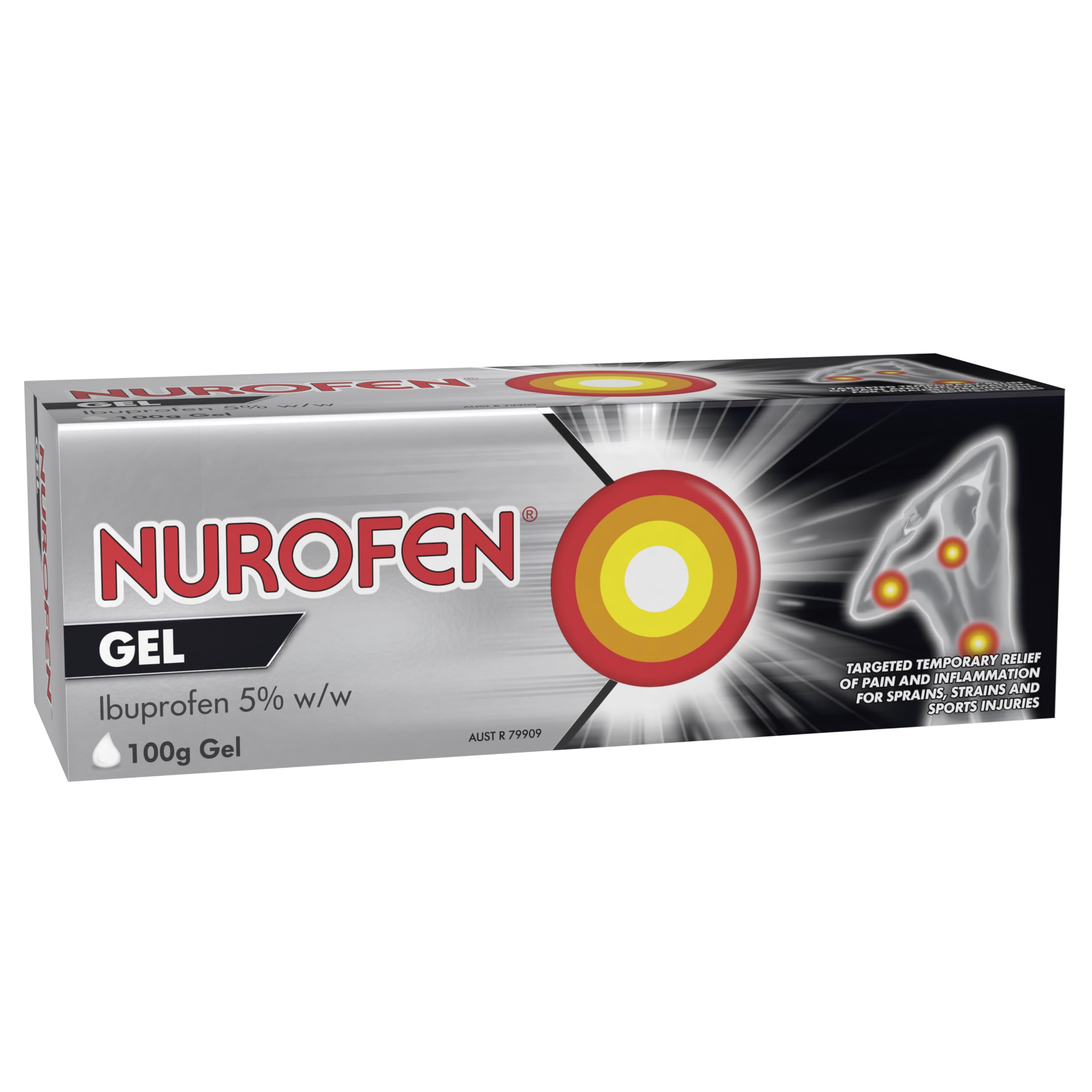 Nurofen Gel Topical Pain Relief, 100g : Amazon.com.au: Health ...