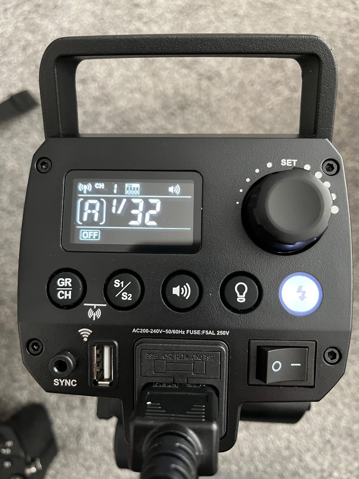 Godox MS300-V Compact 300W Studio Flash, 2.4G Wireless X System, GN58 ...