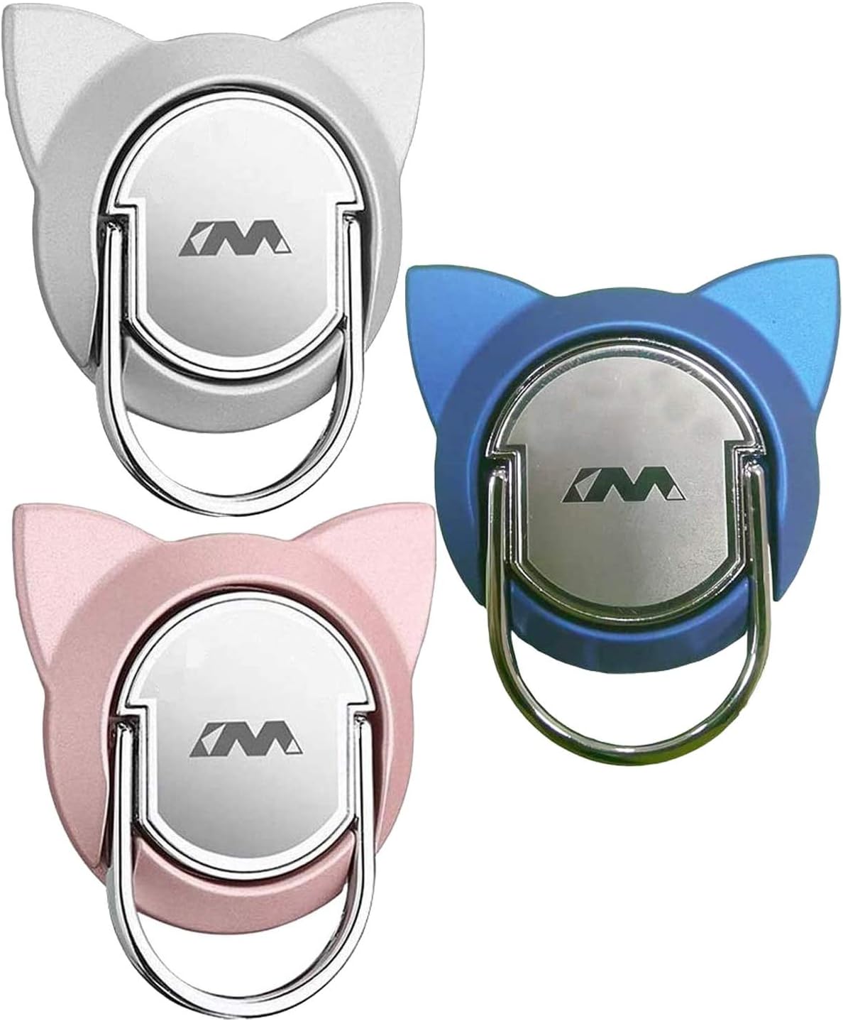 Amazon.com: Cat Ring Phone Holder, 2 Pack Phone Ring for Magnetic Car ...