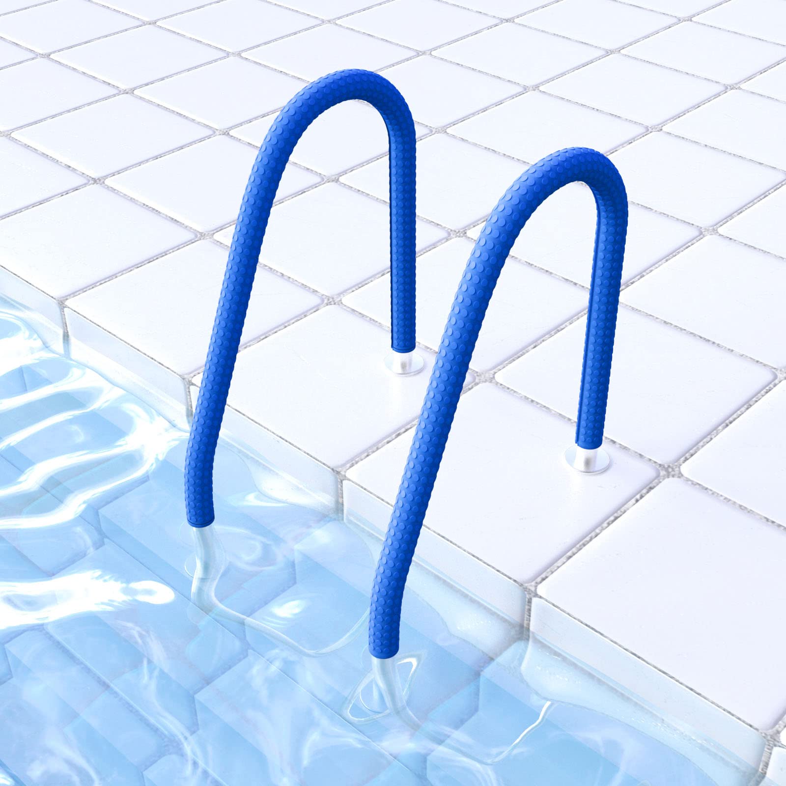 Snapklik.com : Raycity Non-Slip Pool Handrail Covers For Royal Blue ...