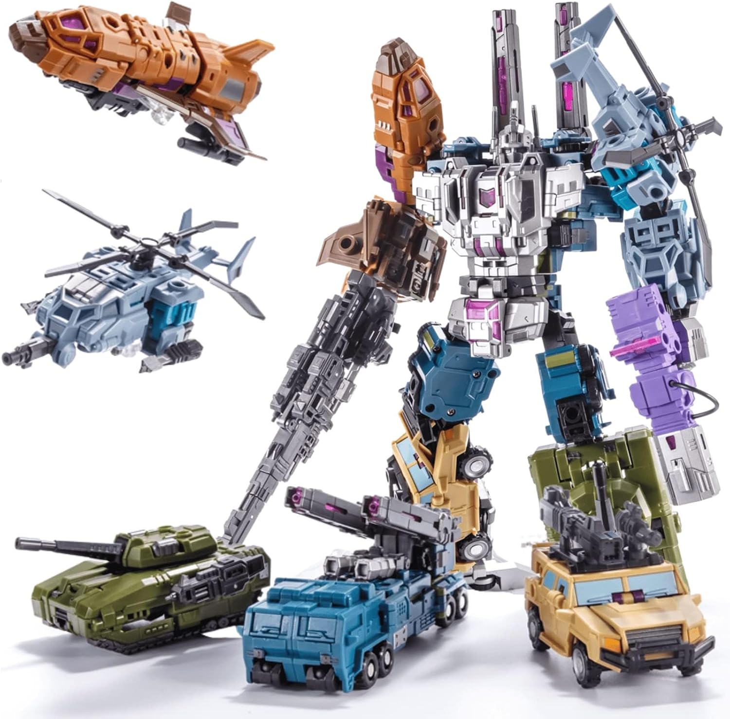 Amazon.com: XAGVHIM Transformation Toy Chariots Pocket War Bruticus 5 ...