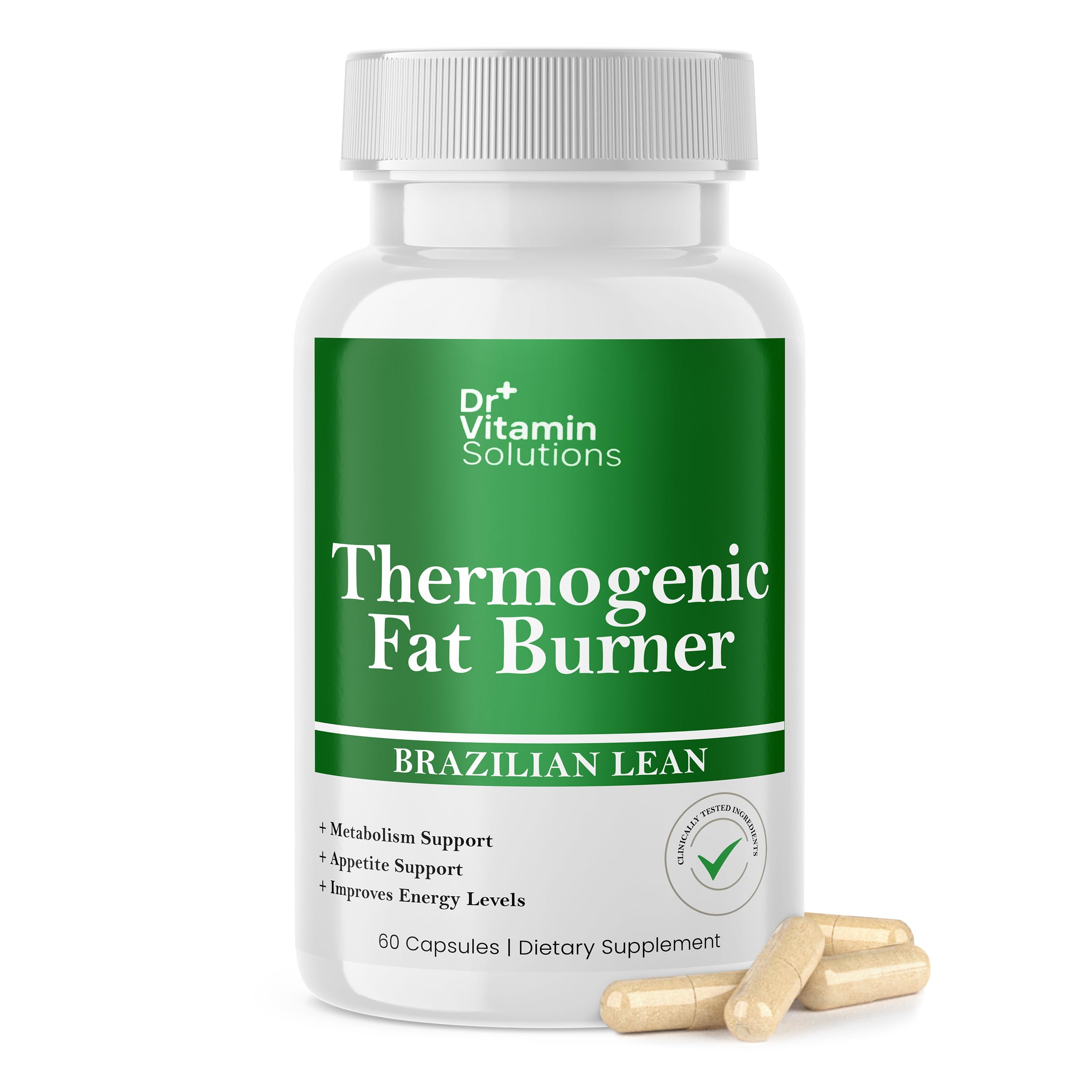 Amazon.com: DR VITAMIN SOLUTIONS Thermogenic Fat Burner Brazilian Lean ...