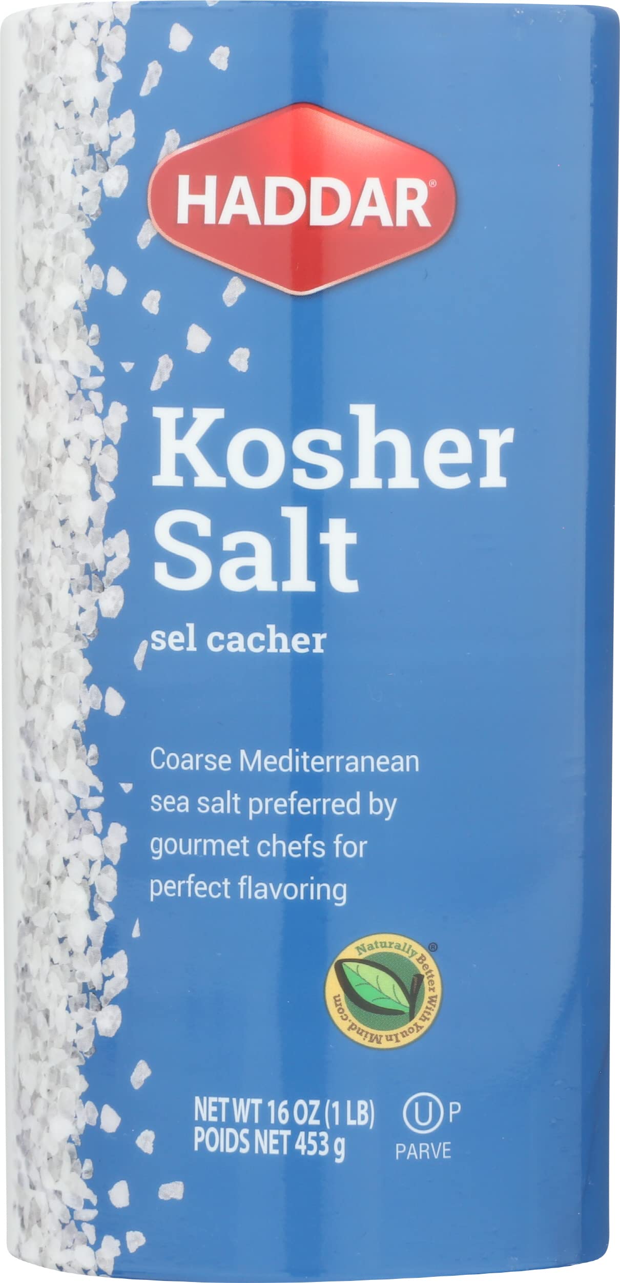Amazon.com : Haddar, Kosher Salt, 16 oz : Grocery & Gourmet Food