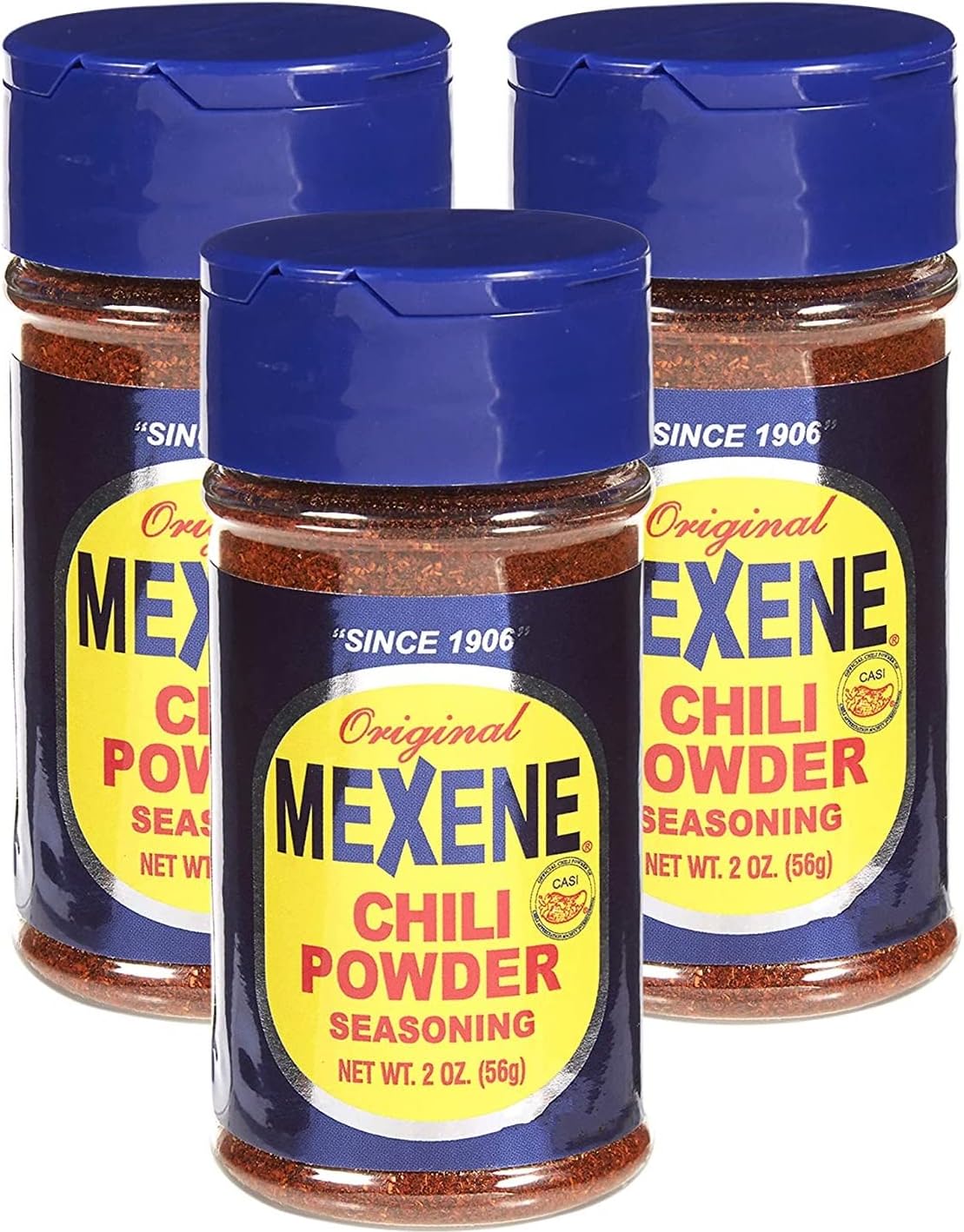 Amazon.com : Mexene Original Chili Powder Seasoning - 2 Oz (Pack of 3 ...