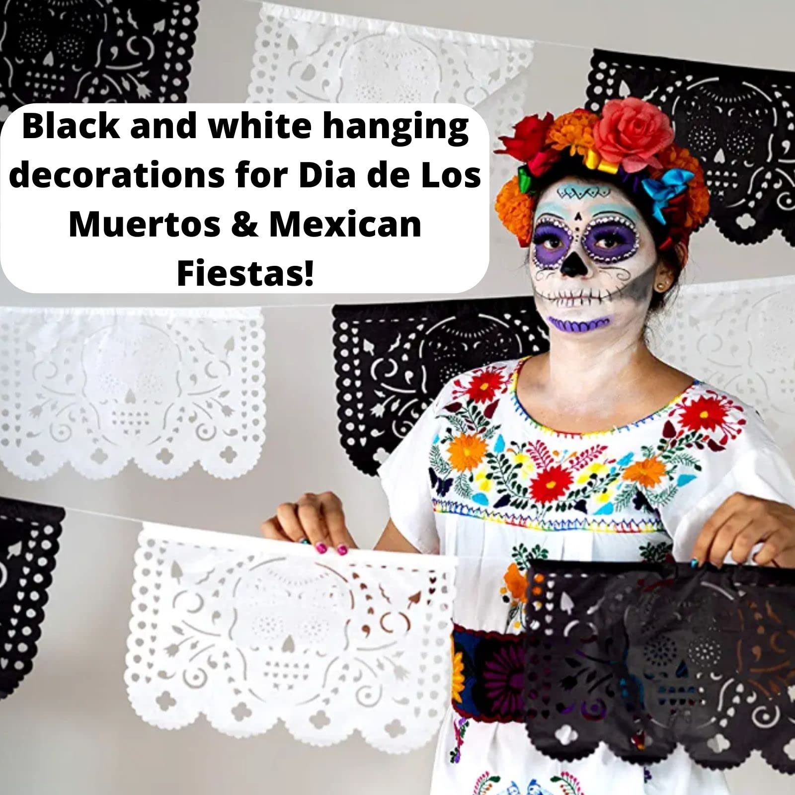 Halloween Papel Picado Patterns Step By Step Dia De Los Muertos Day Of