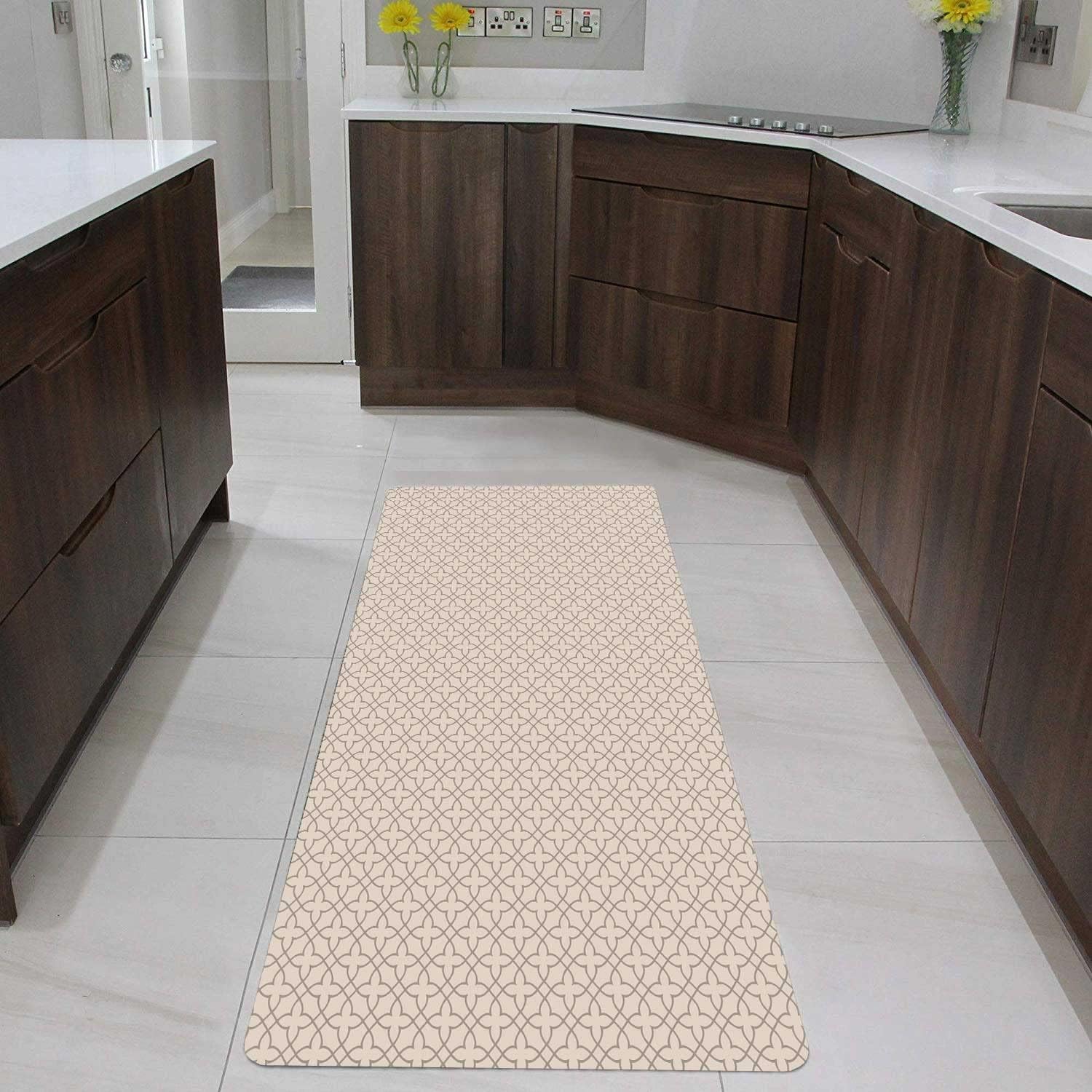 Amazon.com: Shape28 Runner Mat Ultra-Thin Kitchen Rug with Non Slip ...