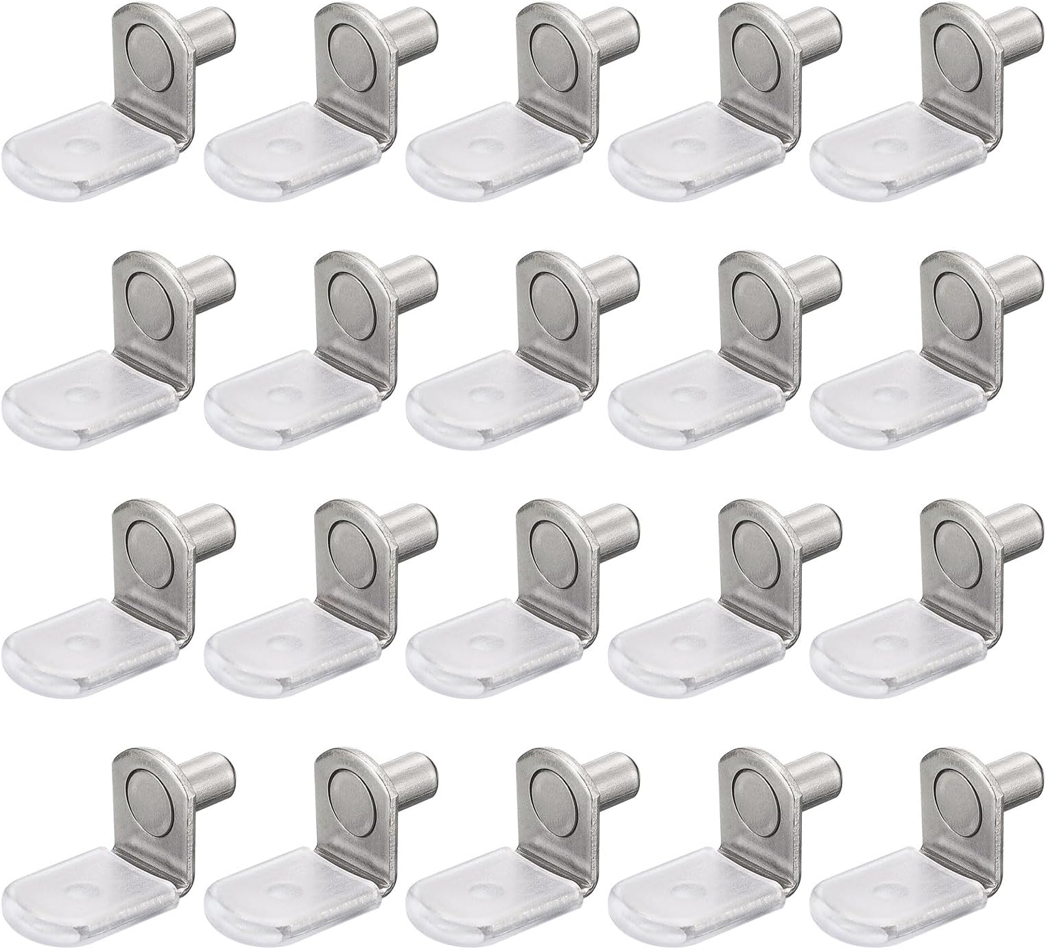 Amazon.com: uxcell Shelf Support Pegs, 40pcs 6mm(1/4") L-Shaped Support ...