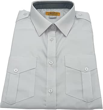 JetSeam - Women's Gold Label Short Sleeve Pilot Shirt, with Eyelets at ...