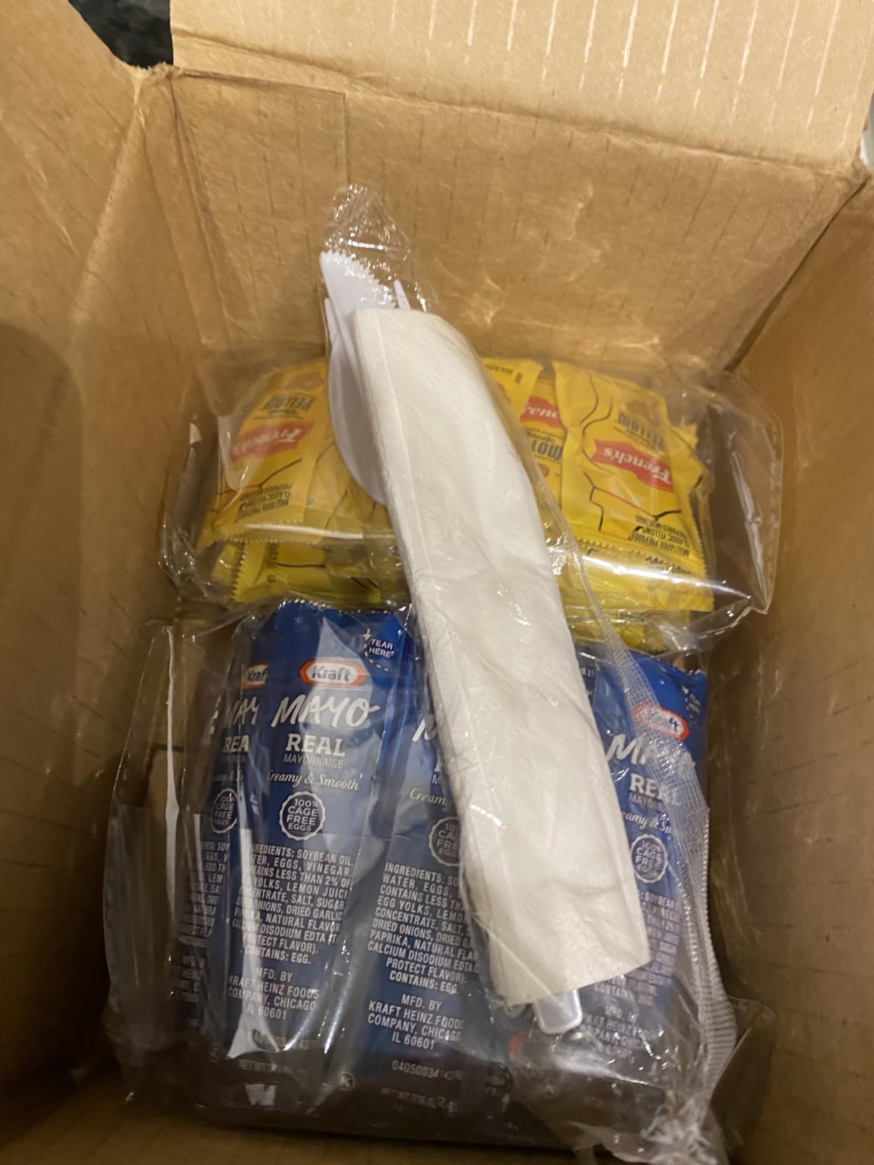 Amazon.com: Condiment Packets - 50 Total Packets - 25 counts of French ...