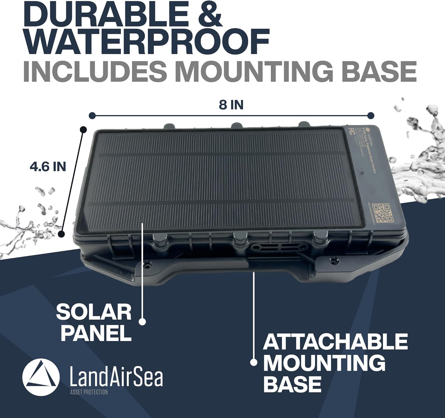 LandAirSea 9100 Solar GPS Tracker User Manual