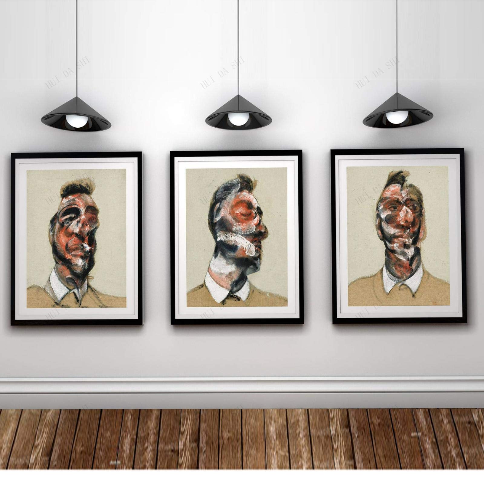 Francis Bacon Artist Triptych