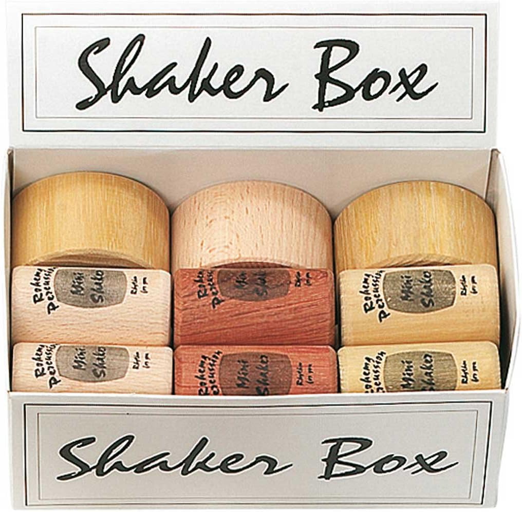 Amazon.com - Rohema 61609 Wooden SHAKER - Shaker Box (12 Mini Shakers/3 ...