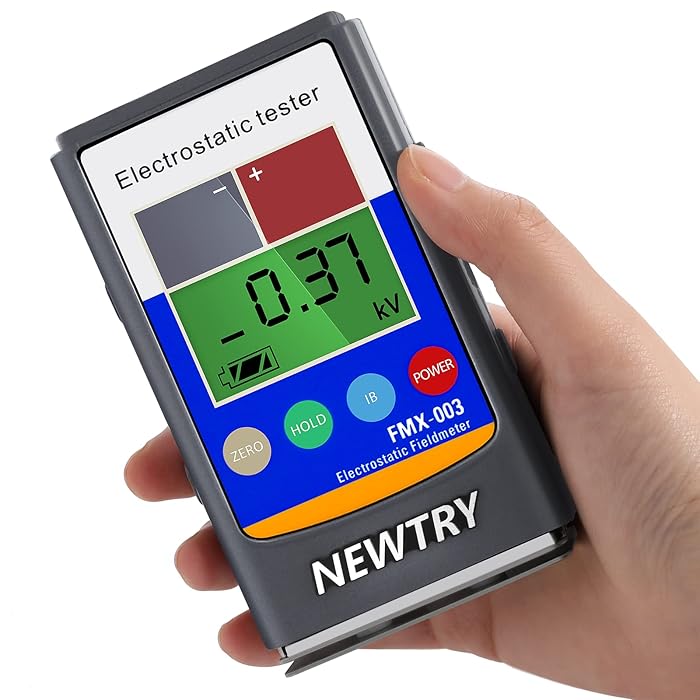 Buy NEWTRY Electrostatic Field Meter Static Meter 0-20KV Electrostatic ...