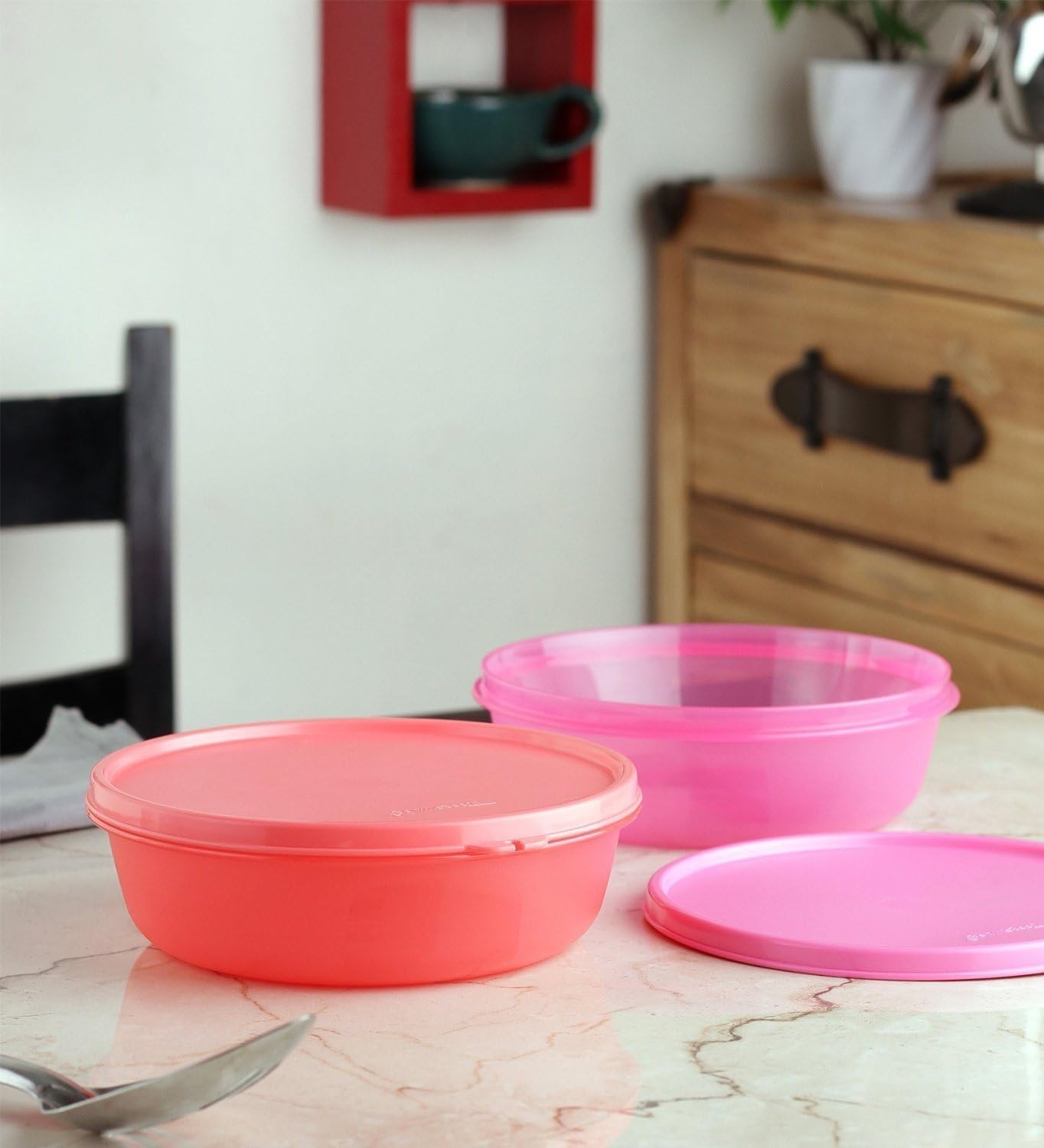 Buy Tupperware SS Medium Bowl, 1.5 litres, Set of 2 Online at Low ...