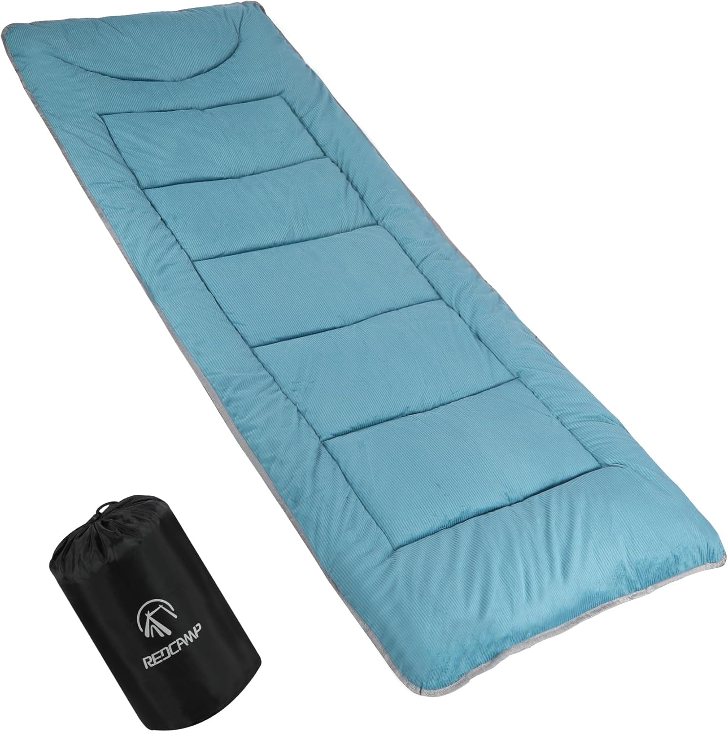 Amazon.com : REDCAMP Thicker Sleeping Cot Pads for Camping 75"x28 ...