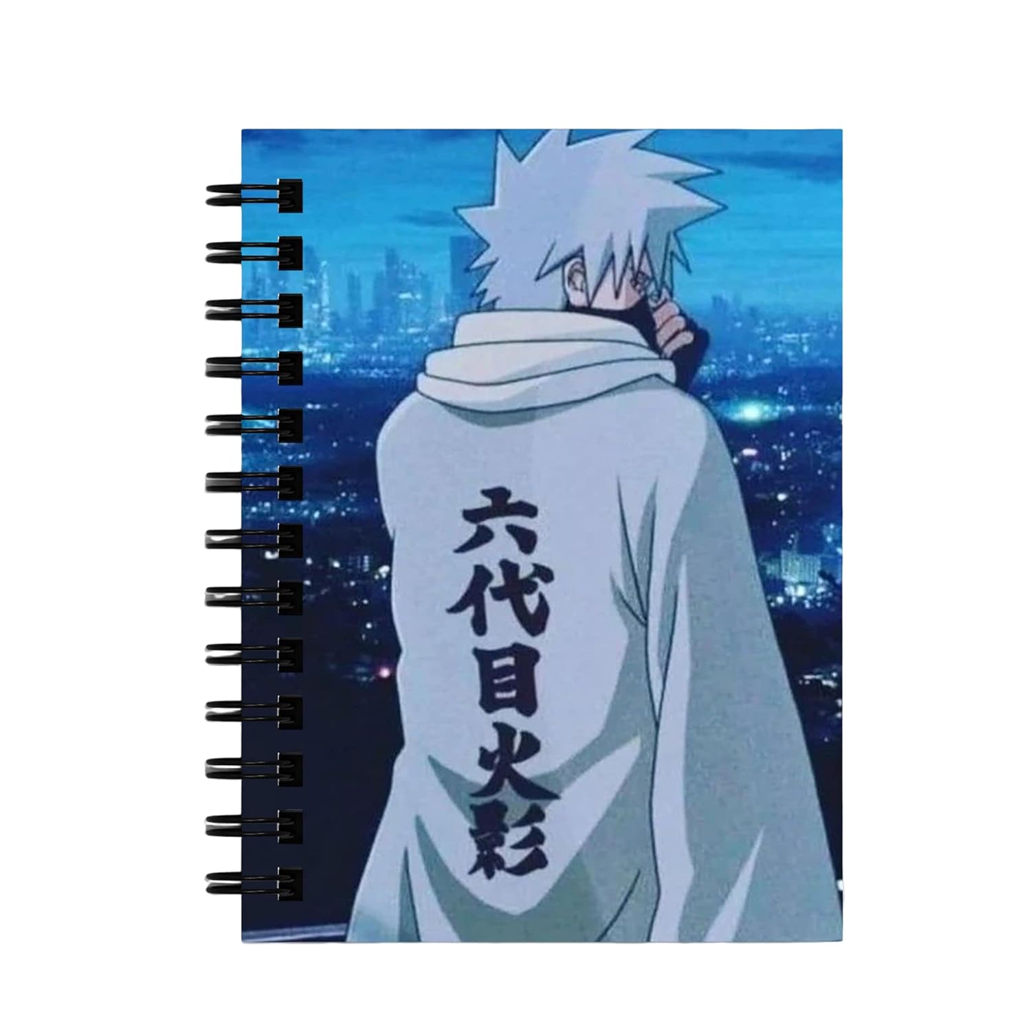 Amber Crafts Naruto Kakashi A5 6 X 9 Inch Spiral Notebook Diary Unruled ...