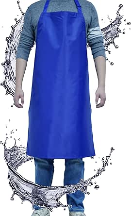 Amazon.com: GoldPig 1 Pack Rubber Apron, 40 Inch Waterproof Apron ...