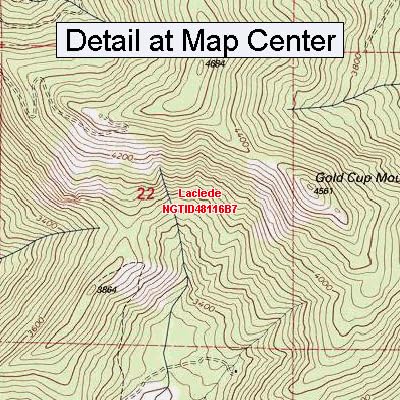 Amazon.com: USGS Topographic Quadrangle Map - Laclede, Idaho (Folded ...