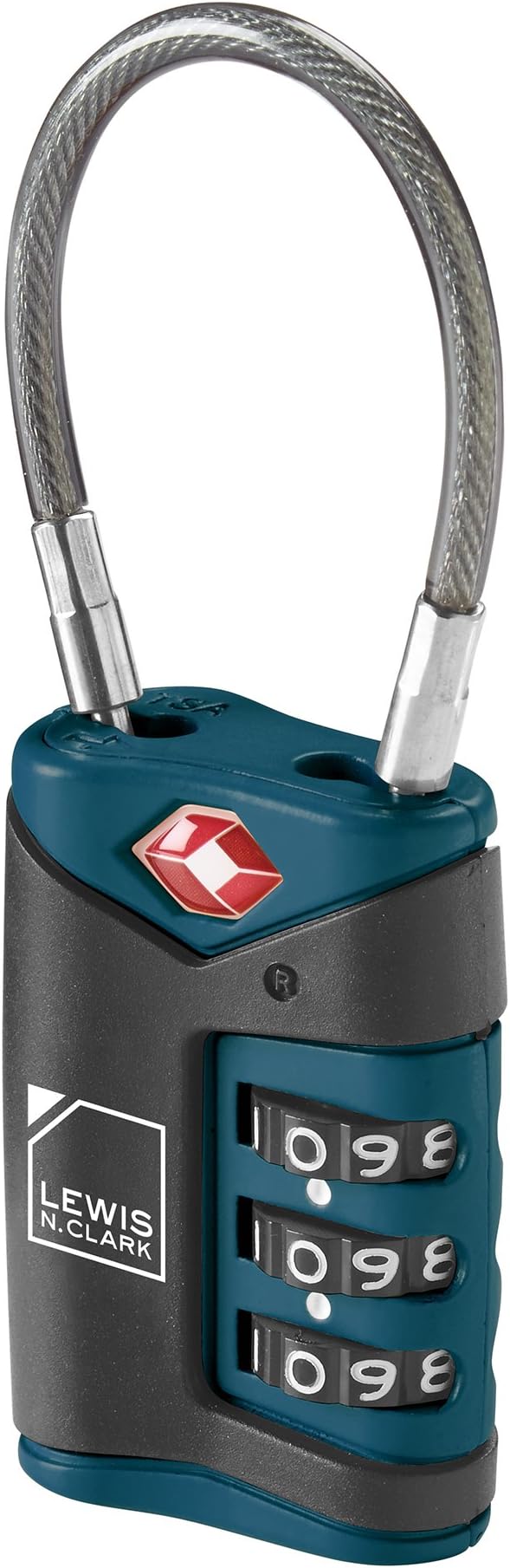 Amazon.com | Lewis N. Clark TSA-Approved Easy-to-Set Combination ...