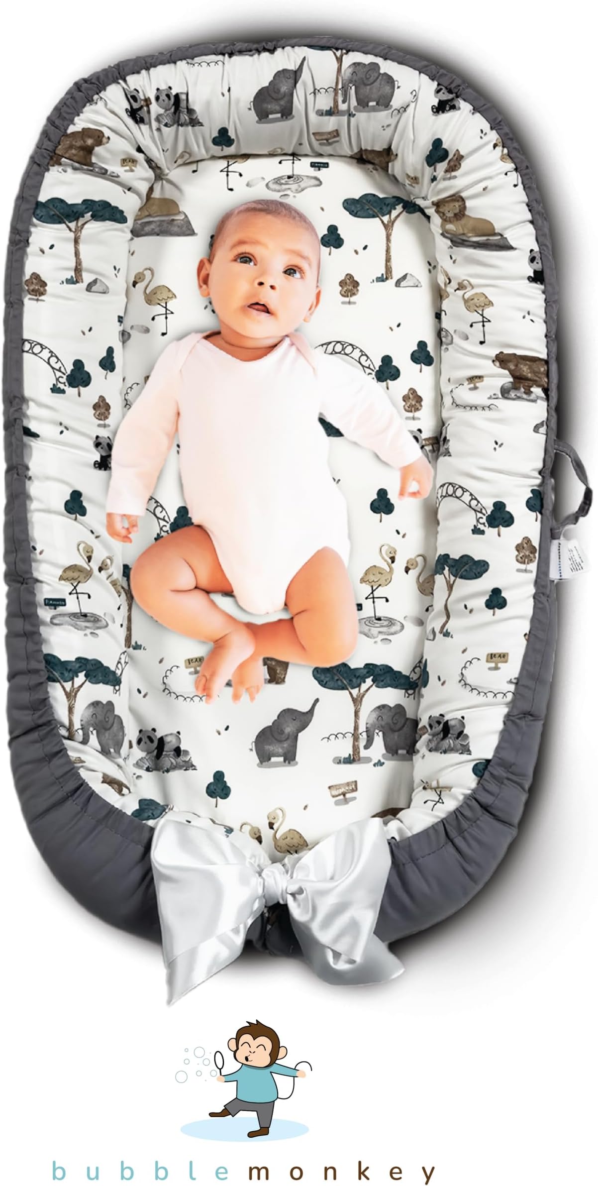 Amazon.com : Baby Lounger Snuggle Me Lounger for Baby, Bionic Design ...