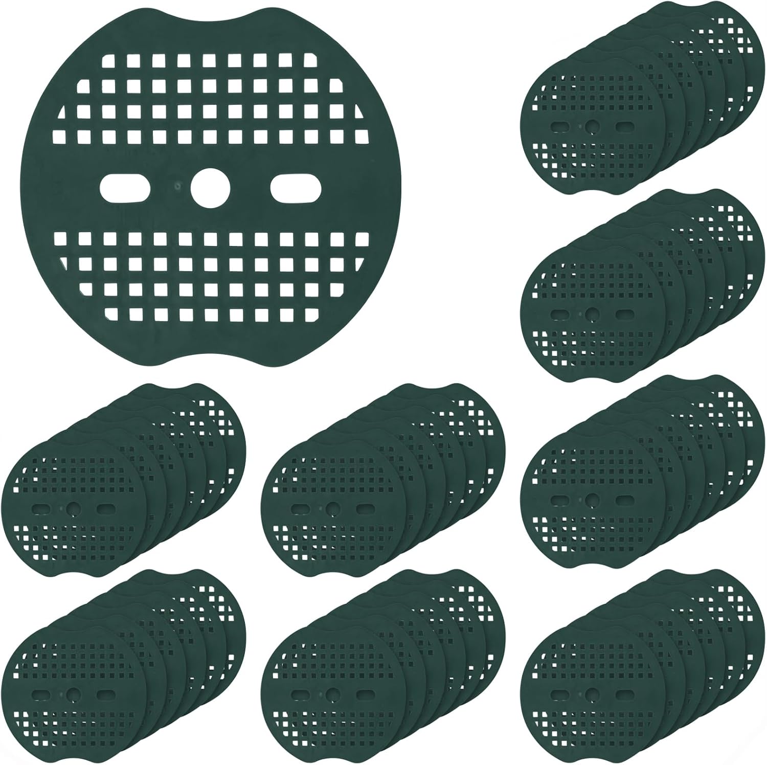 Amazon.com : Cosmos 50 Pcs Garden Staples Plastic Buffer Washer ...