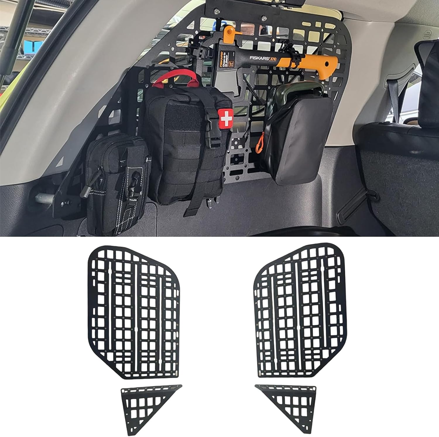 Amazon.com: Modular Storage Panel System Rear Window Molle Panel ...