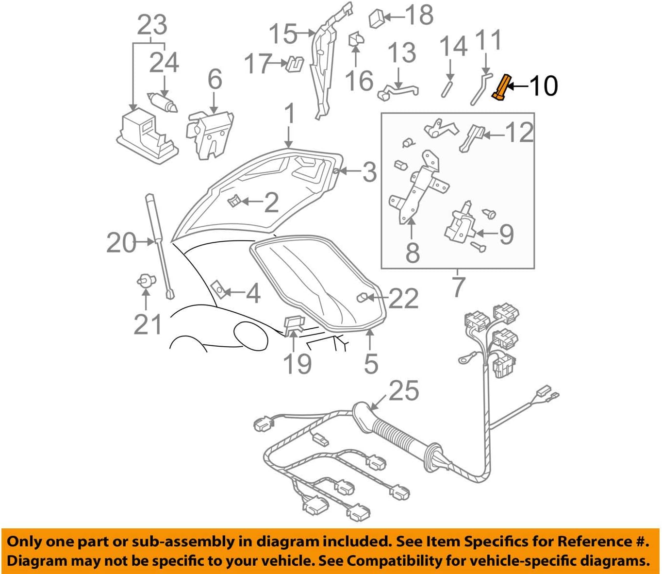 Amazon.com: Volkswagen VW OEM 99-05 Jetta Trunk Lid-Actuator Connector ...