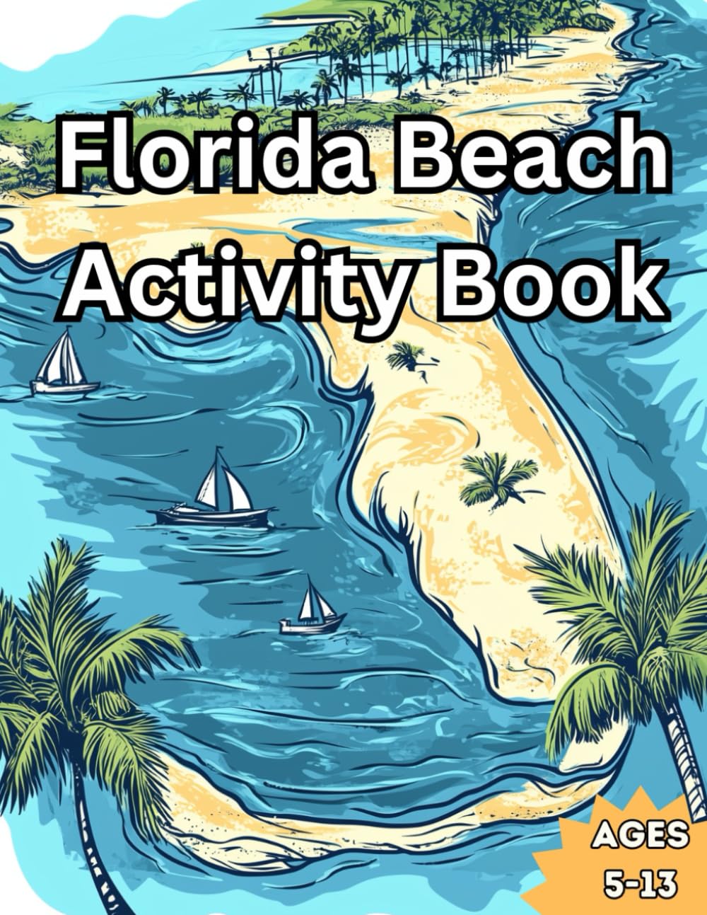 Florida Beaches Activity Book: Florida Beach Activity Book and Vacation ...