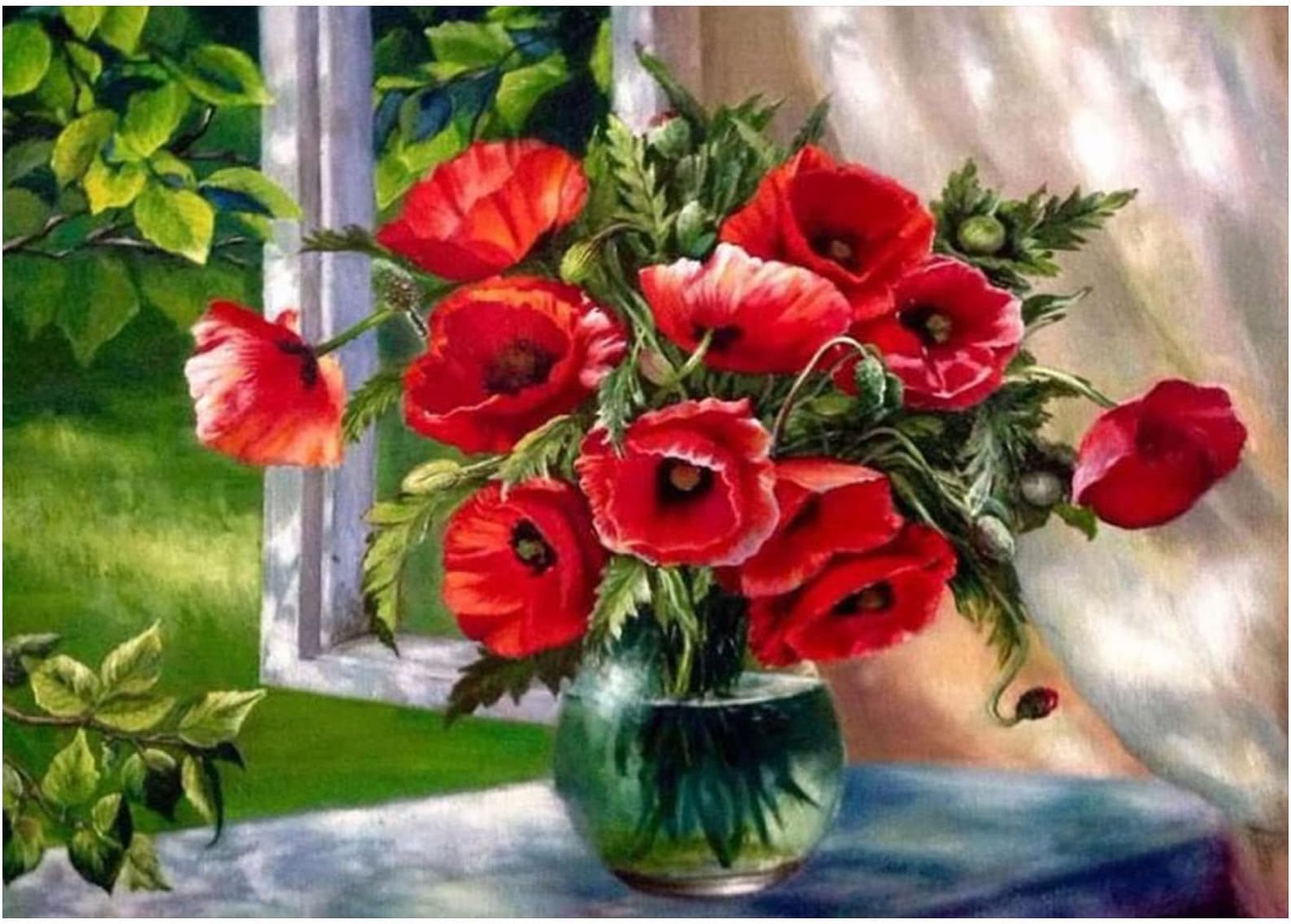 Diamond Painting Fleur Peinture Diamant Broderie Diamant Kit Complet ...