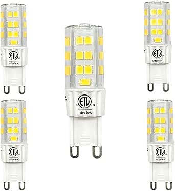 Votatec 5 Pack Dimmable G9 LED Bulb, G9 3.5W Replacement for 35 Watts ...