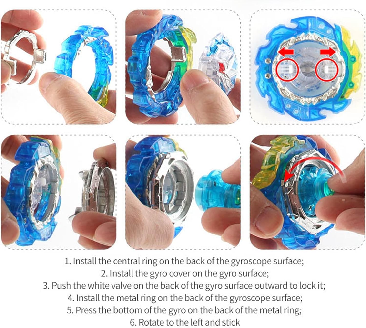 Battling Tops Burst Booster B-203 Hyperion Helios Ultimate Fusion DX ...