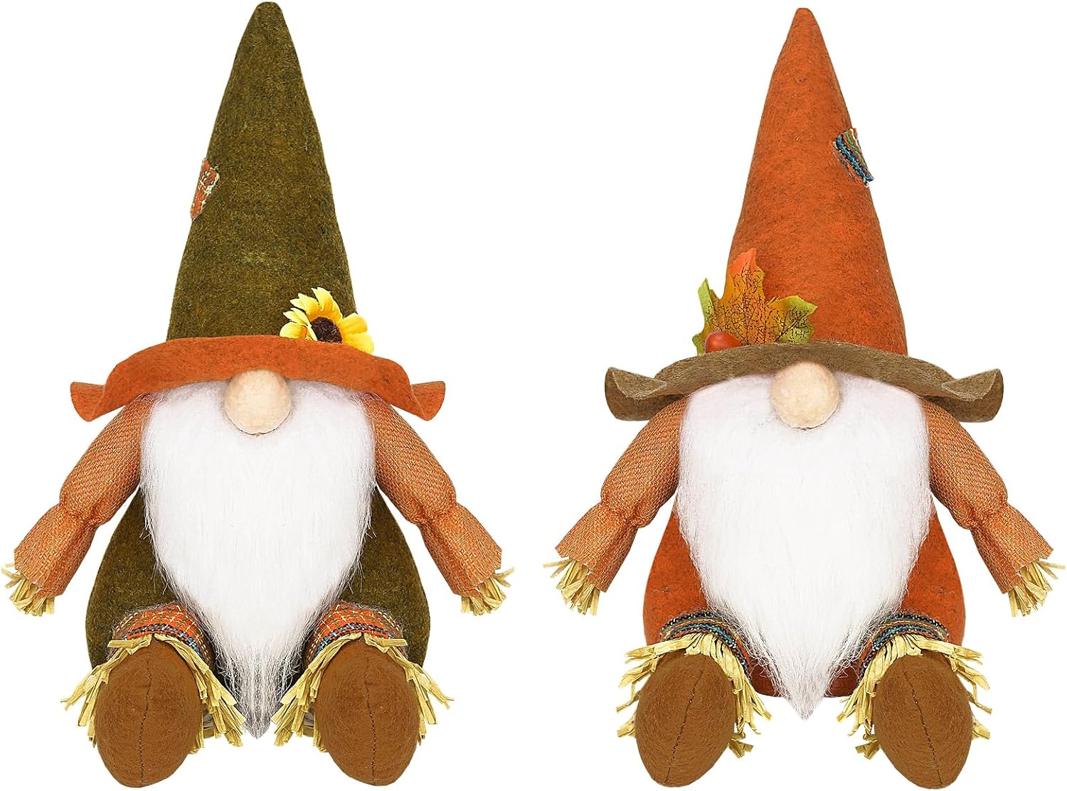 Amazon.com: ALLYORS Fall Gnome, 2 Pack 12'' Harvest Thanksgiving Gnomes ...