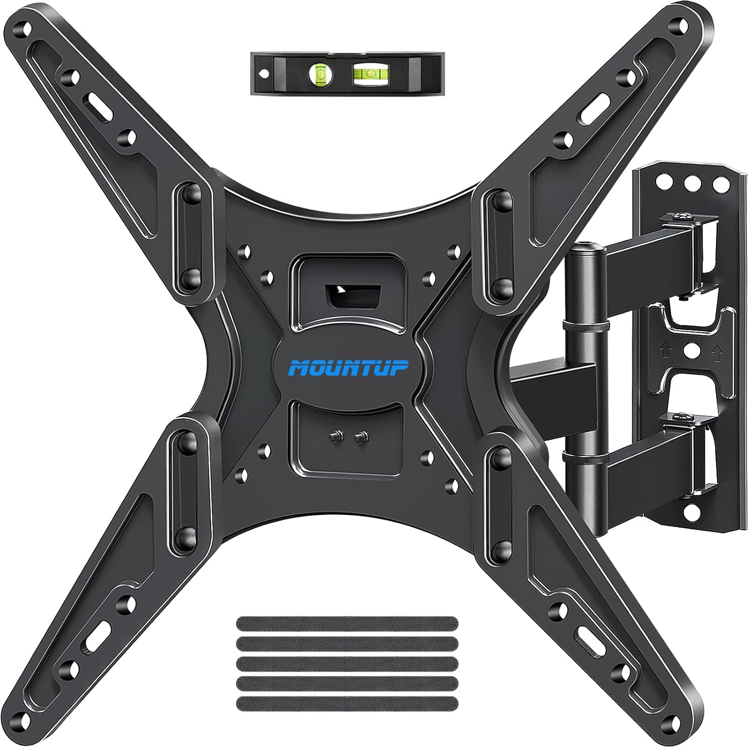Amazon.com: MOUNTUP TV Wall Mount, TV Mount Swivel and Tilt Full Motion ...