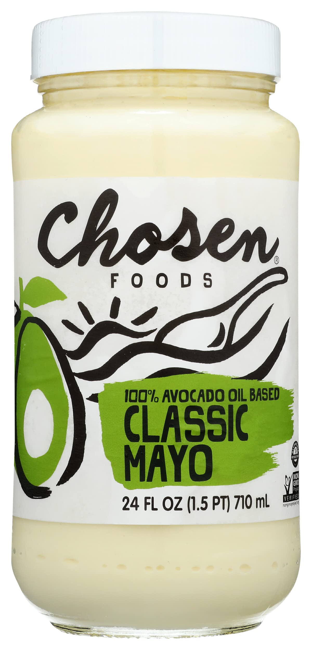 Snapklik.com : Chosen Foods 100% Avocado Oil Mayo, Gluten Free & Non-GMO, 24 Oz