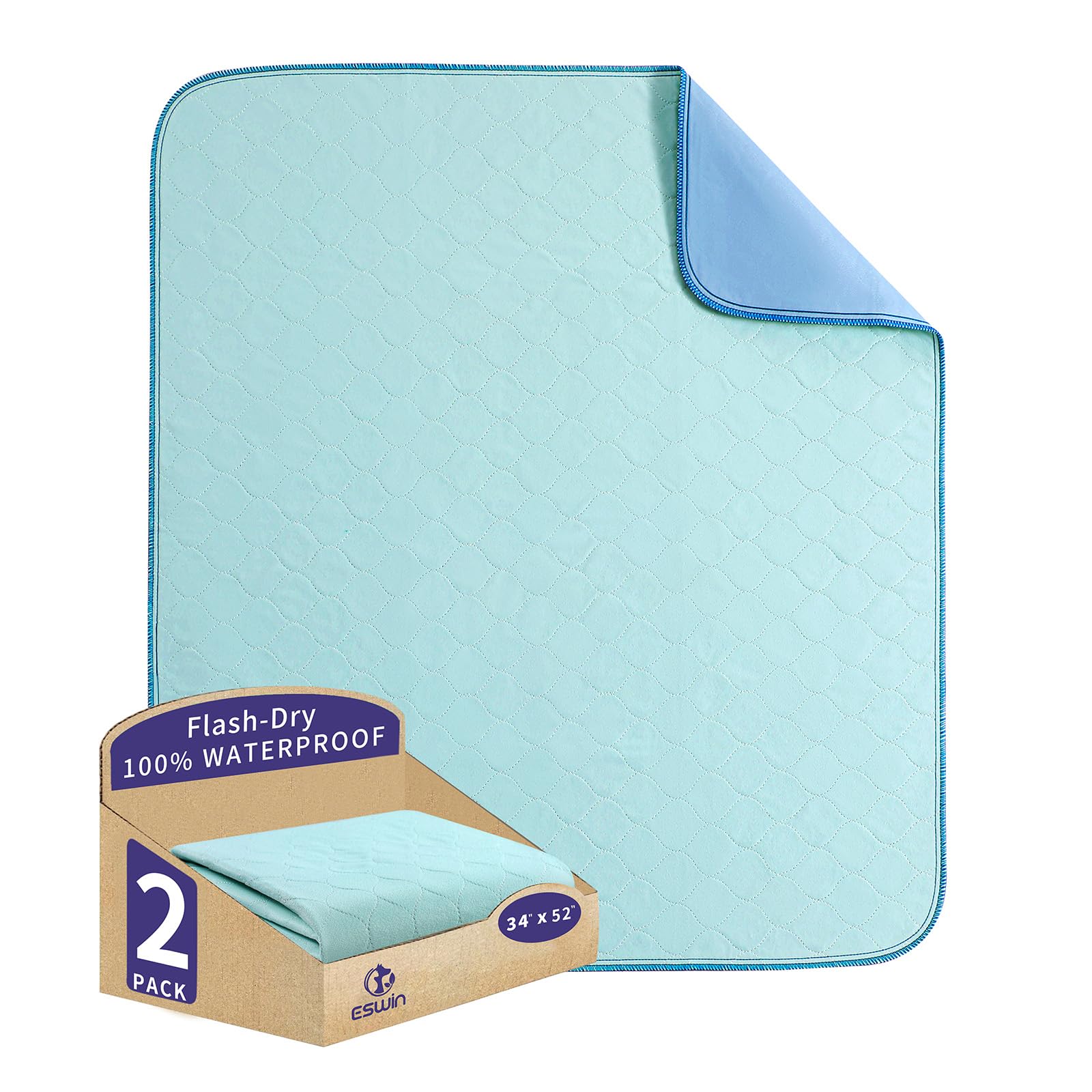 Amazon.com: Bed Pads Washable Waterproof,Washable Underpads,Super ...