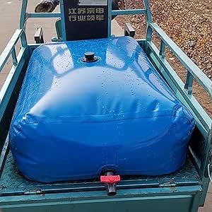 Amazon.com : Foldable Water Tank Outdoors Large Water Storage Bladder ...