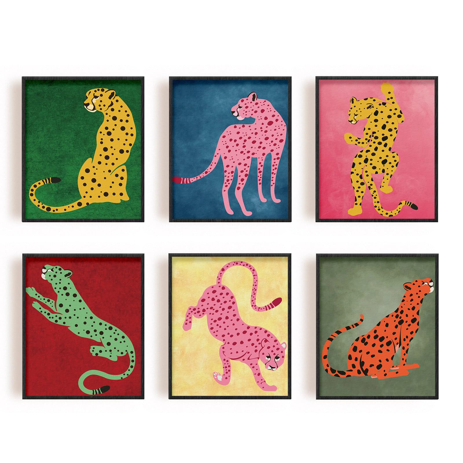 Colorful Cheetah Prints