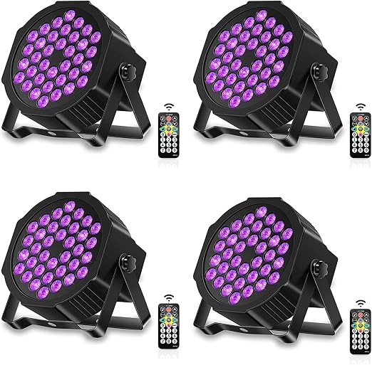 Amazon.com: Black Lights, U`King 72W 36LED UV Blacklight with Glow in ...