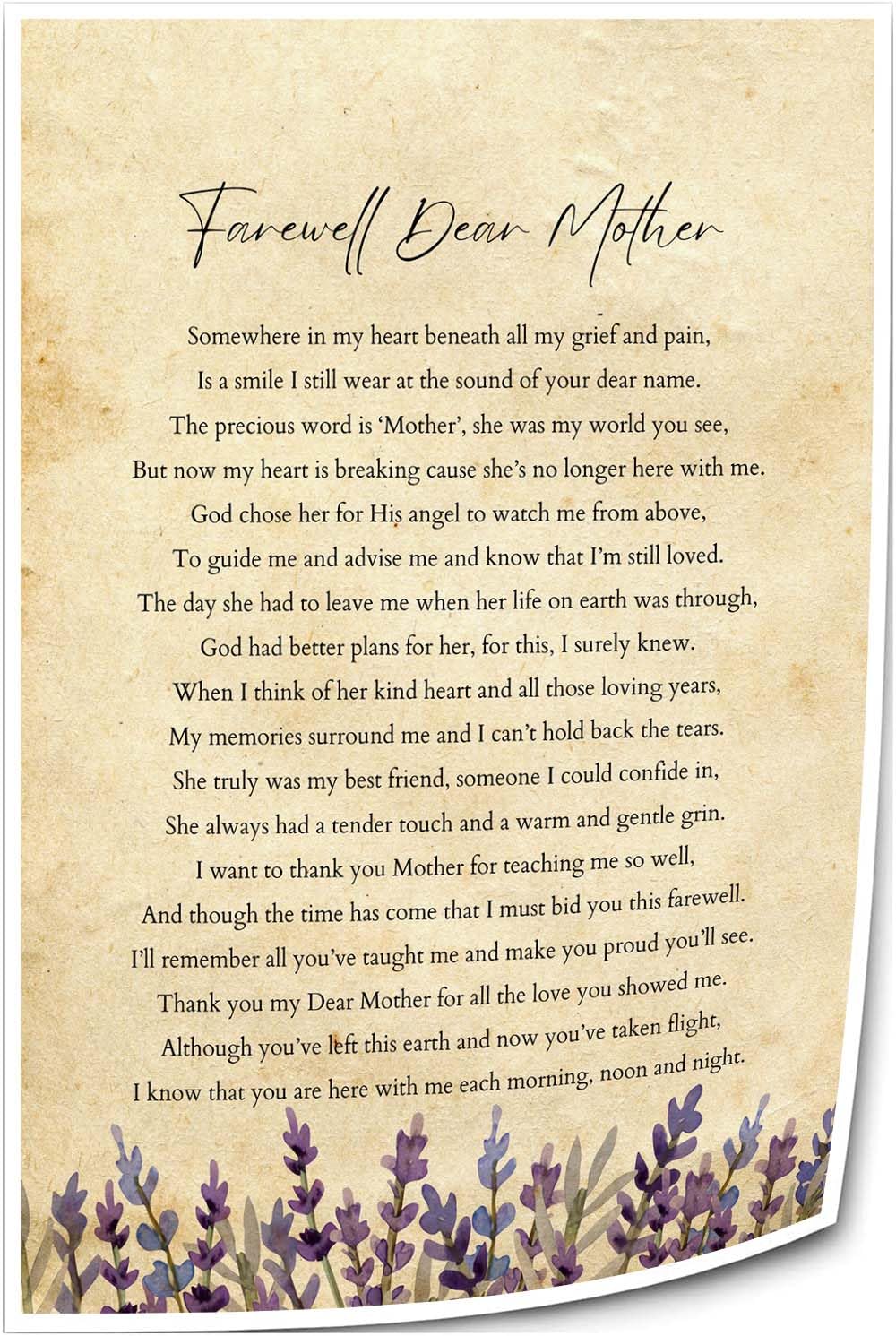 Dear Mummy Poem