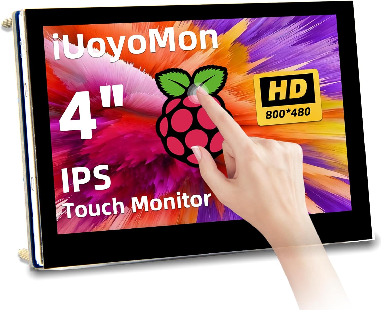 Amazon.com: iUoyoMon 4.3 Inch Touchscreen Monitor for Raspberry Pi 5/4 ...