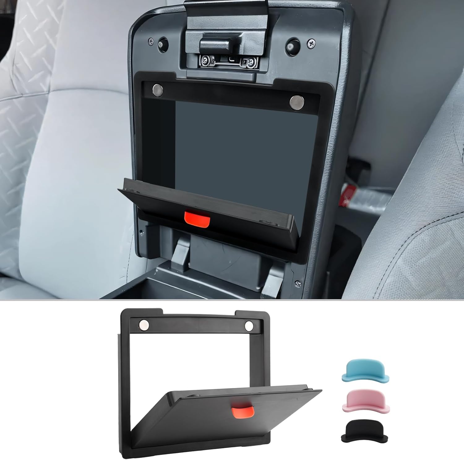 CDEFG Center Console Hidden Box Organizer Compatible with 2024 2025 ...