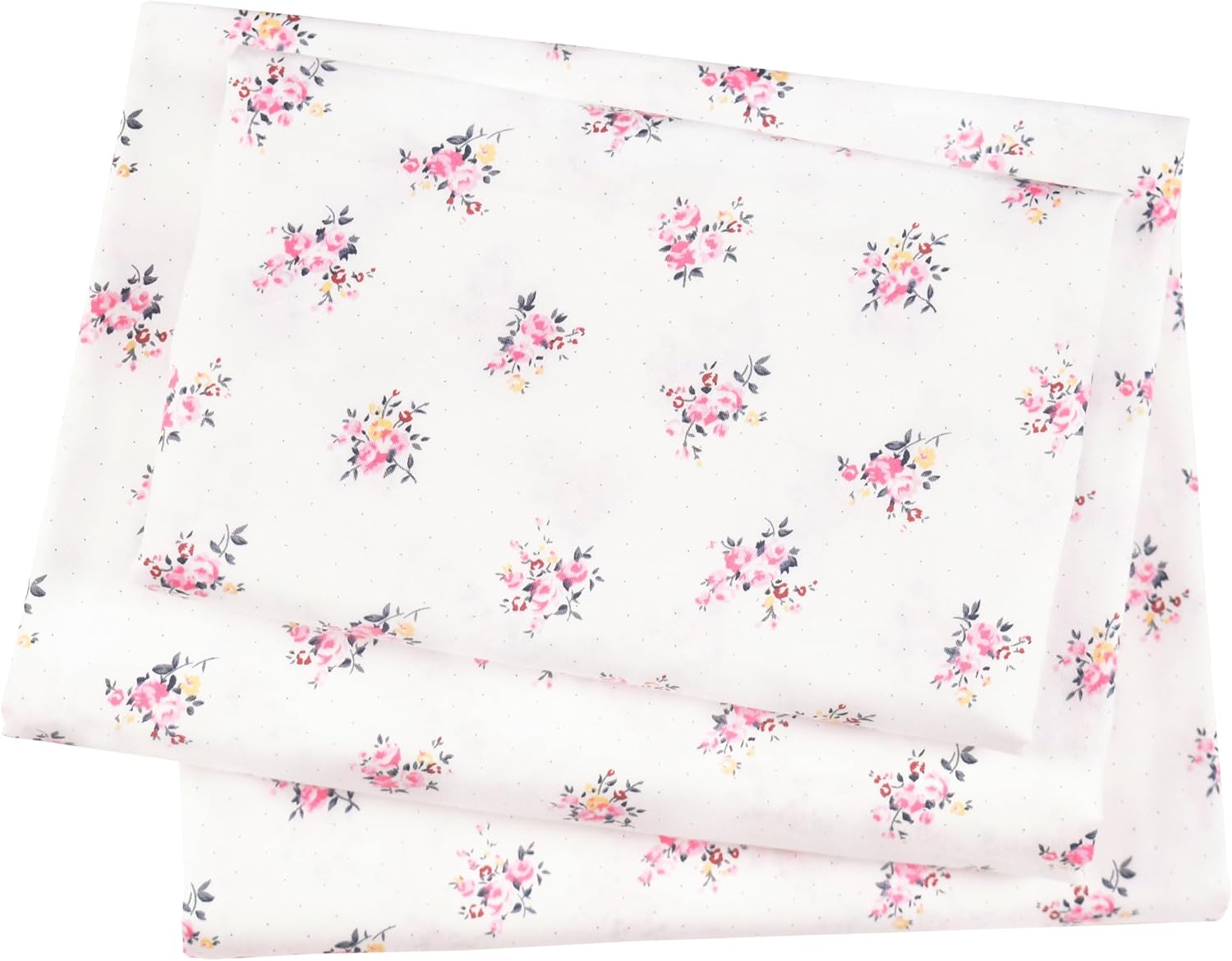 J-pinno Little Rose Flower Red Cute Adorable Twin Sheet Set for Kids ...