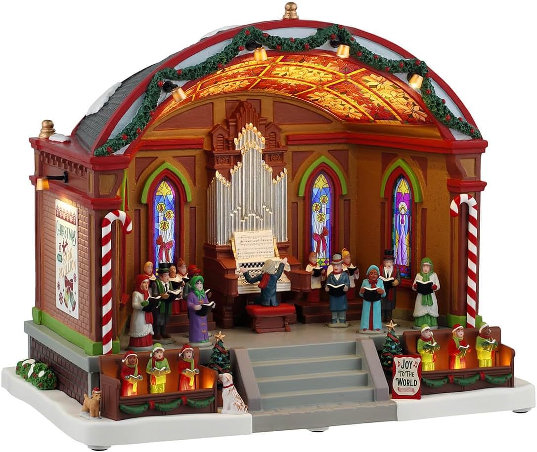Amazon.com: Lemax North Pole Fun Fair, with 4.5V Adaptor #35019 : Home ...