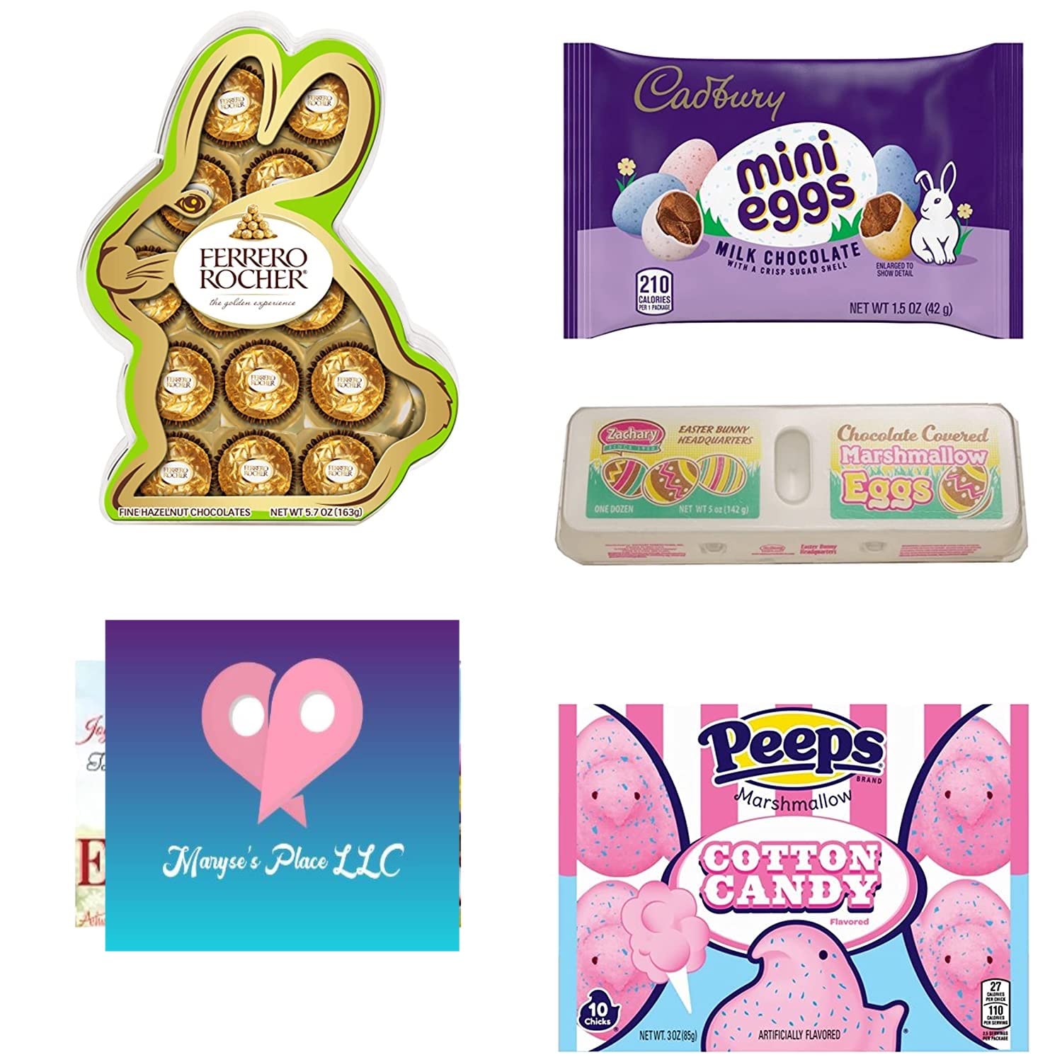 Chocolate Covered Marshmallow Easter Rabbits