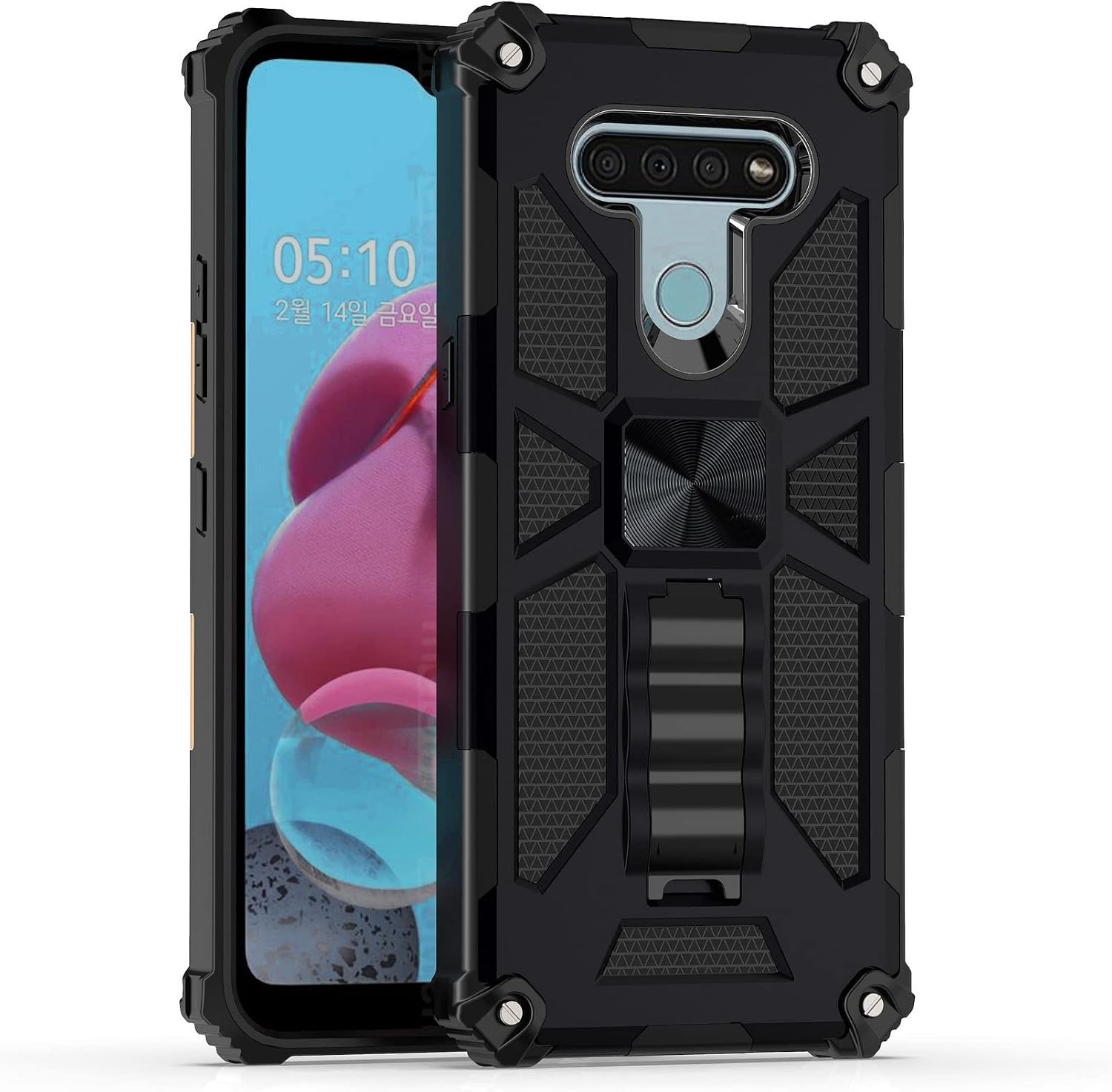 Amazon.com: CELZEN - for LG Stylo 6 LM-Q730 (2020) - Defender Phone ...